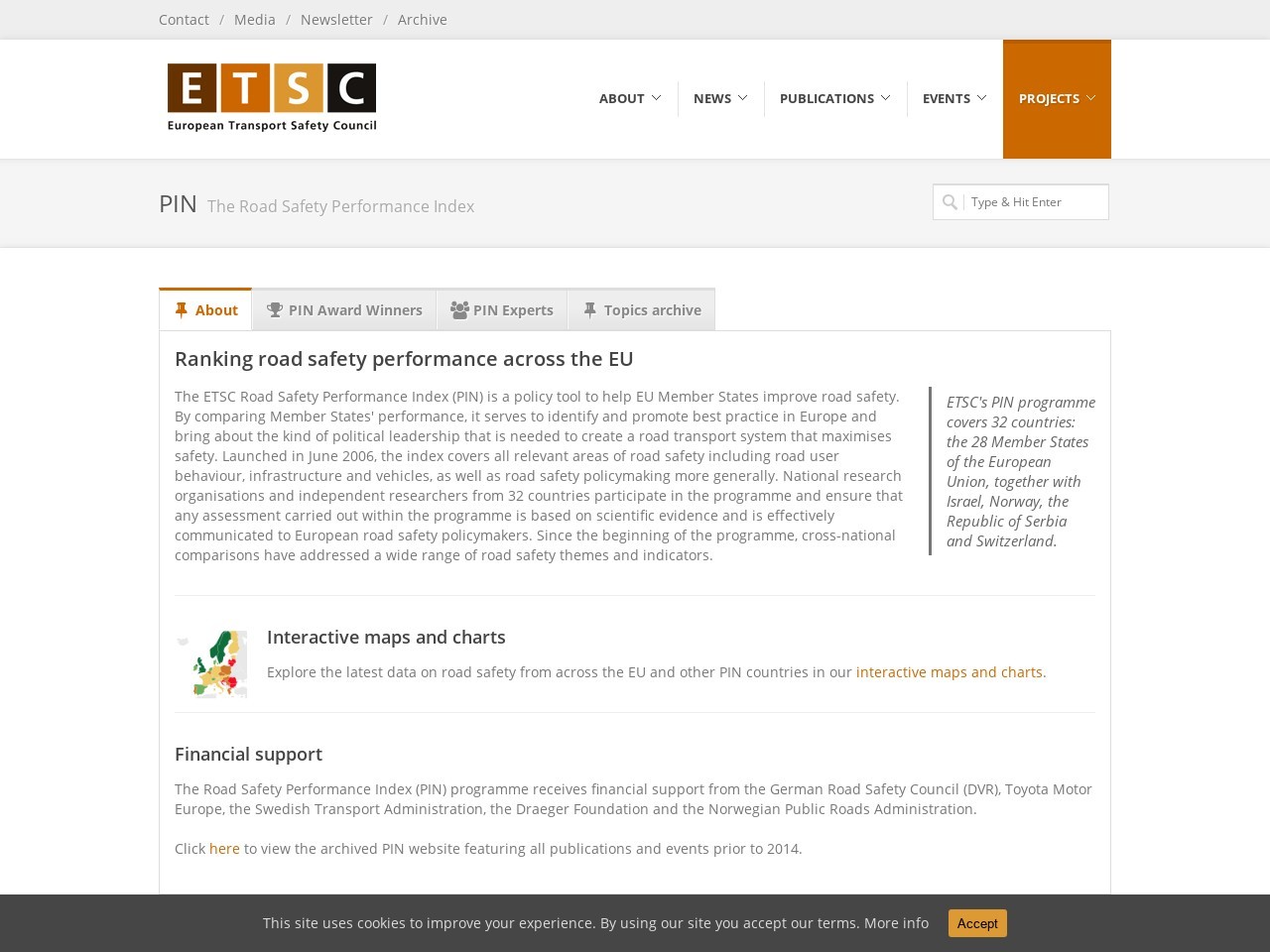 Road safety information – Fersi