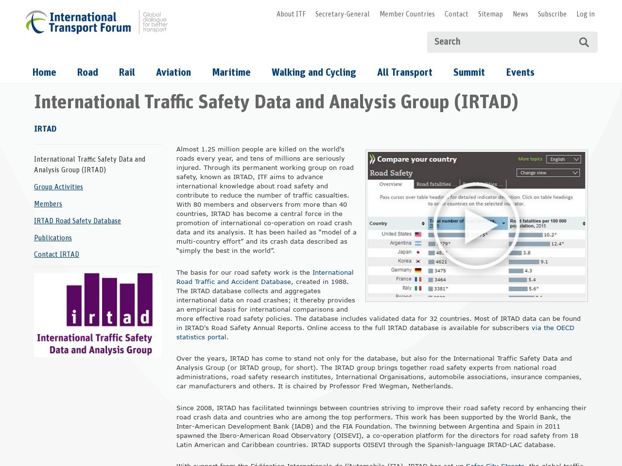 Road safety information – Fersi